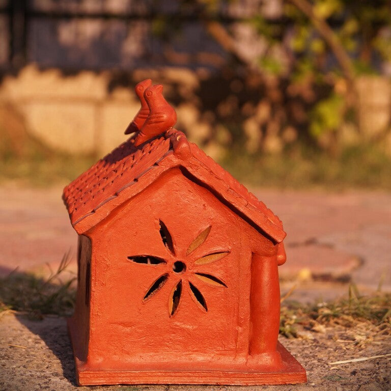 MP Terracotta Craft Birdhouse – Terracotta by Sachii