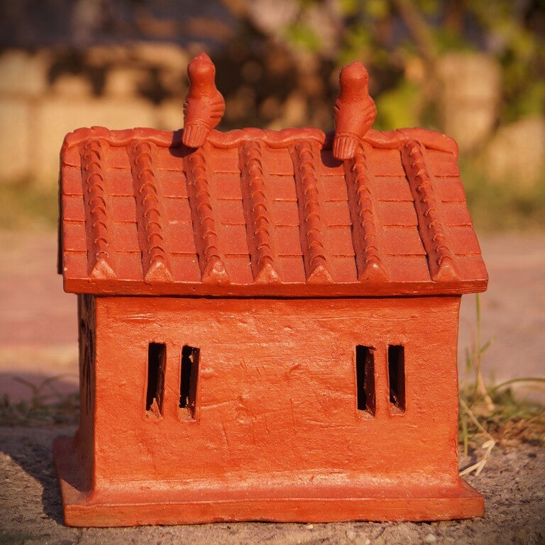 MP Terracotta Craft Birdhouse – Terracotta by Sachii